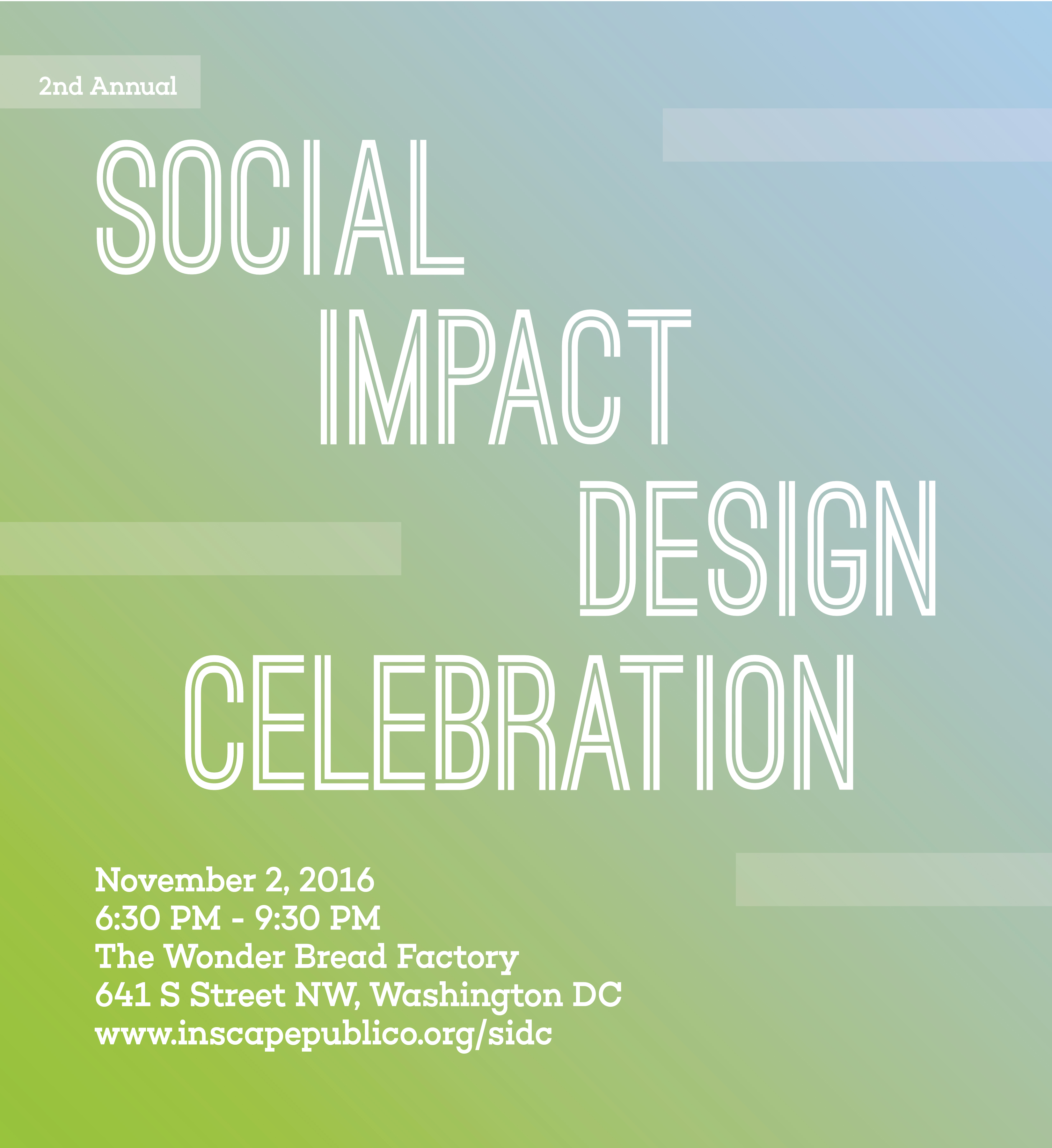SOCIAL IMPACT DESIGN CELEBRATION 2016